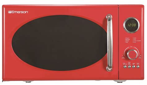 Emerson Mwrg0901rd Retro Compact Countertop 800w