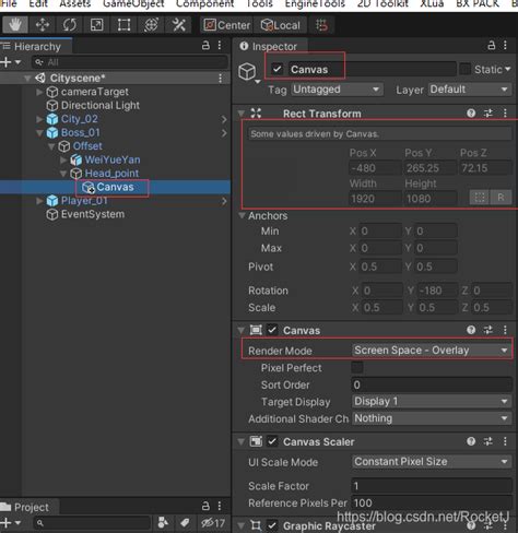 Unity Ugui血条制作详细教程ugui头顶血条 Csdn博客