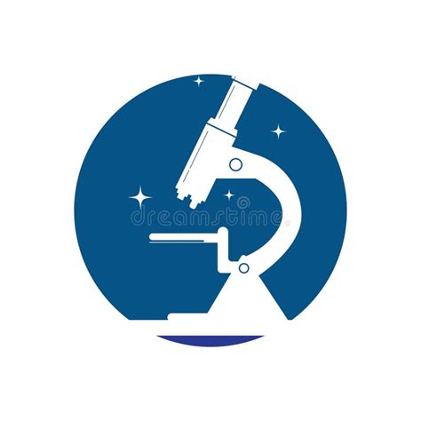 Microscope Logo Vector Icon Design Stock Illustration Illustration Of