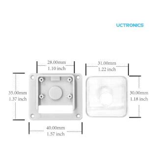 Arducam U Acrylic Camera Enclosure Case For Raspberry Pi V V A