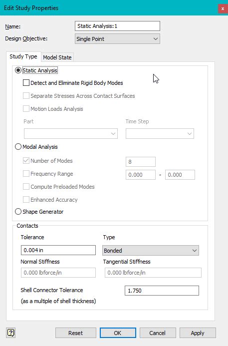 the simulate button missing from the stress analysis ribbon in inventor