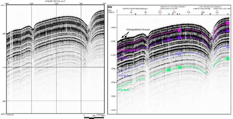 Example Of Sub Bottom Profile Data Download Scientific Diagram