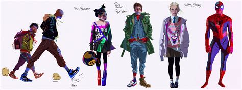 Spider Verse Characters Comics Spider Verse Story Fbpct