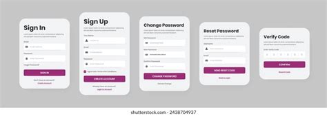ภาพ ภาพสตอก วตถ 3 มตและเวกเตอรเกยวกบ Web form login ui design 10 034 รายการ Shutterstock