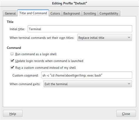 Command Line Open New Mate Terminal In Home Folder Ask Ubuntu