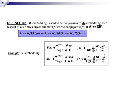 Ppt Information Geometry Duality Convexity And Divergences