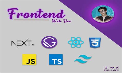 be your expert react js next js or a full stack developer by hadi haider fiverr