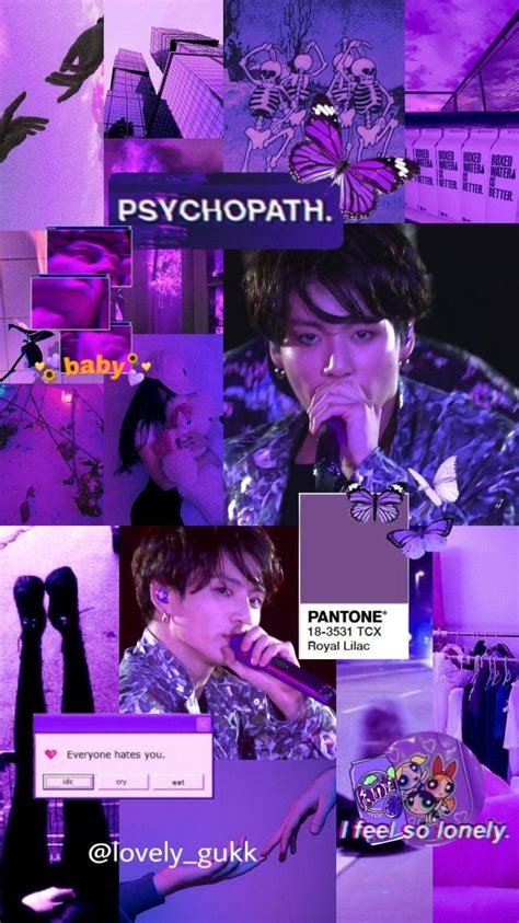 Jungkook Purple Wallpapers Top Free Jungkook Purple Backgrounds Wallpaperaccess