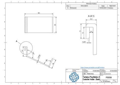 Playstation 5 Controller Holder By Tantalus Download Free Stl Model