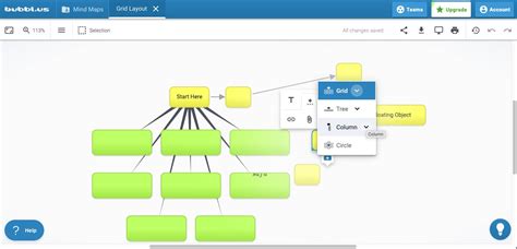 Bubble Us Mind Map Brainstorm Mind Mapping Steps Online