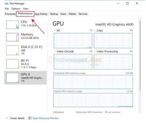 How To Check RAM GPU And CPU Usage In Windows