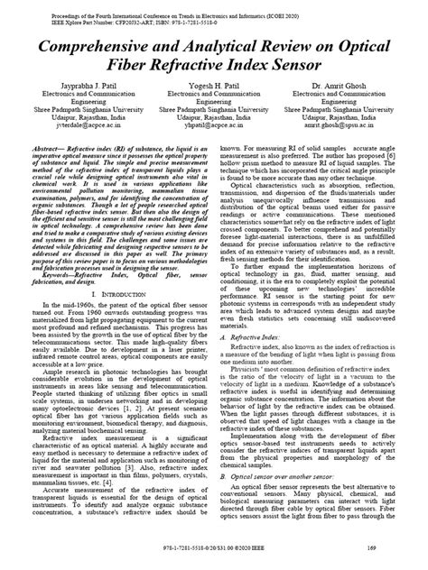 Comprehensiveandanalyticalreviewonopticalfiberrefractiveindex