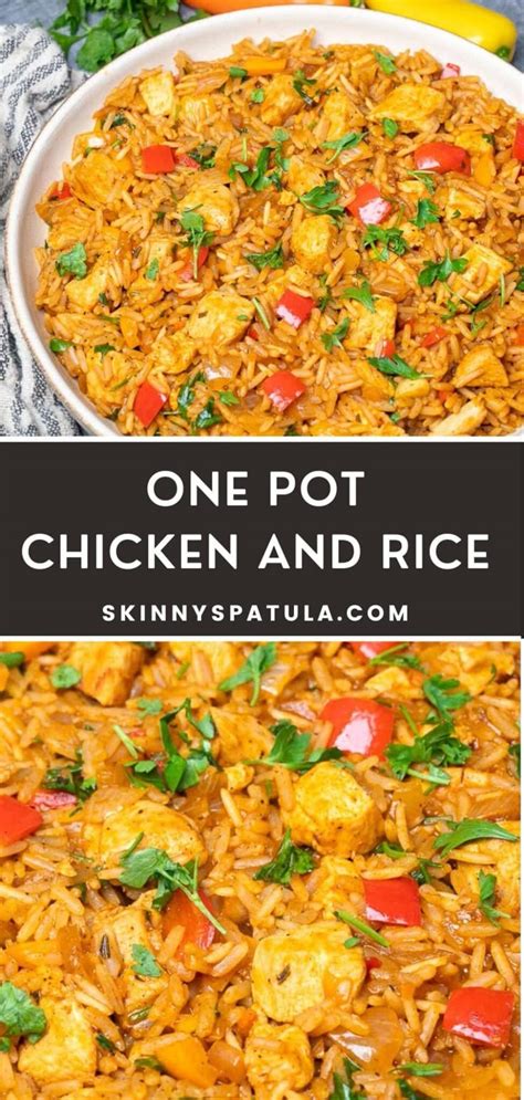 Easy One Pot Chicken And Rice Recipe