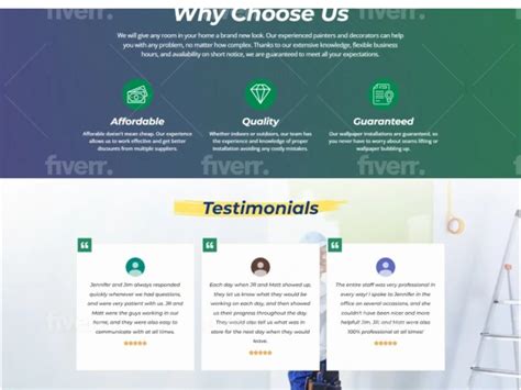 Professional Landing Page Design Using Html Css Bootstrap And Jquery Upwork