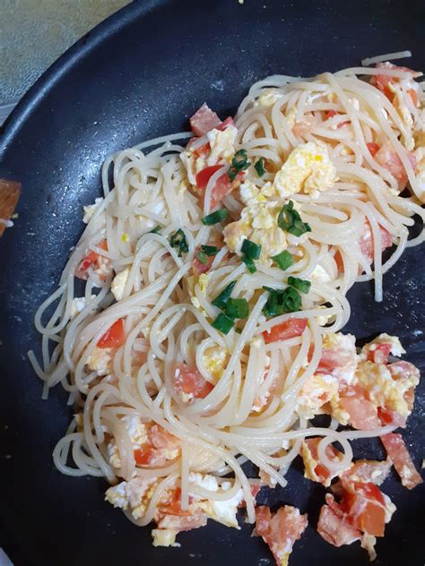 토마토 달걀 파스타