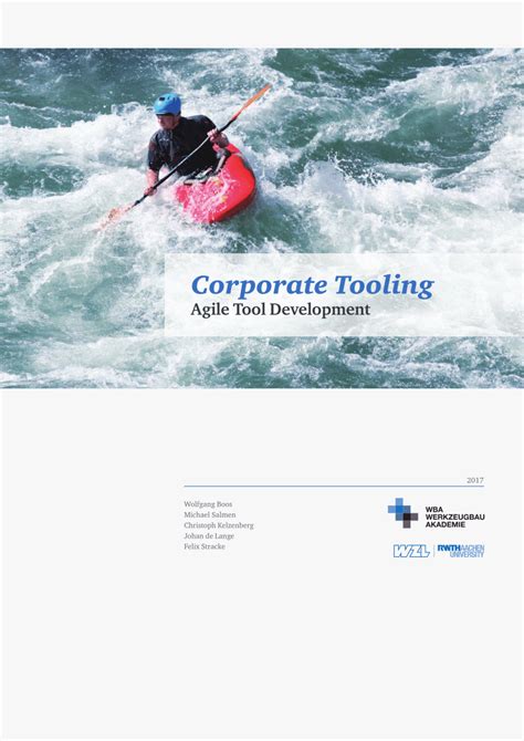 Pdf Corporate Tooling Agile Tool Development Pdf Corporate Tooling Agile Tool Development