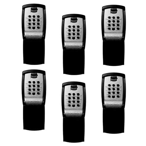 Sentinel Push Button Key Safe Pack Of 6 Pl998 6 Hpw