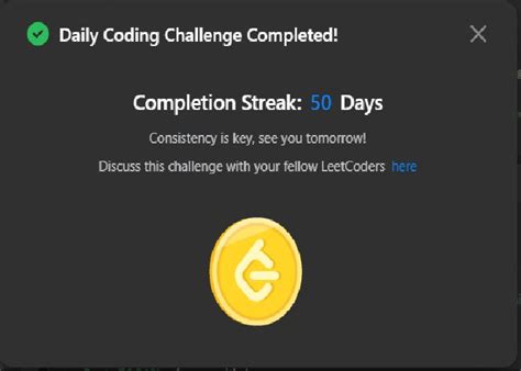 Celebrating 50 Days Of Coding On Leetcode Mohamad Vahid Soudagar