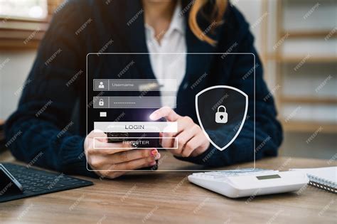 Premium Photo Concept Of Cyber Security Information Security And Encryption Secure Access To