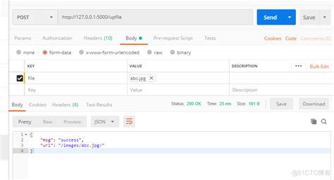flask 学习 56 flask restx 开发文件（filestorage）上传功能接口 51cto博客 flask实现文件上传