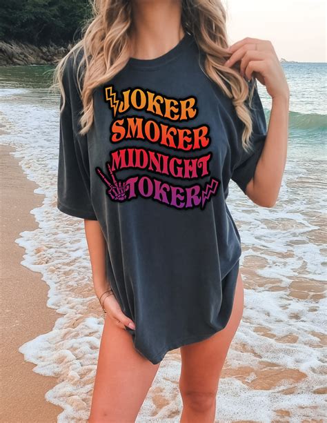 Im A Joker Smoker Midnight Toker Png Country Png Sublimation Designs