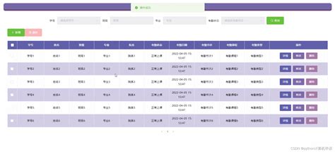 springboot java php node python大学生学业预警系统计算机毕设 学生成绩预警系统 CSDN博客