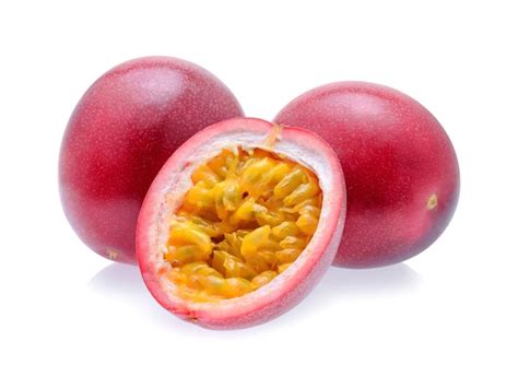 Premium Photo Passion Fruit Isolated On White Background