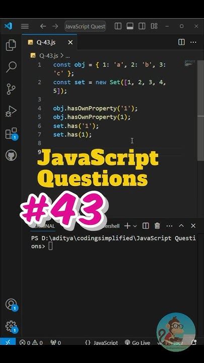 Q43 Javascript Questions Series Coding Webdevelopment