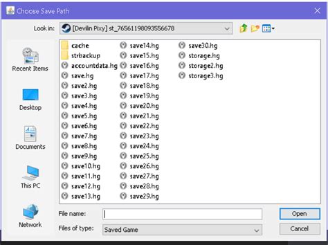 My Save Doesnt Show Up To Select · Issue 728 · Goatfungus