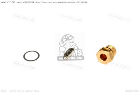 16011051004 Valve Set Float Honda 16011 051 004