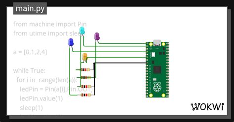 4 Alternative Lights Wokwi Esp32 Stm32 Arduino Simulator