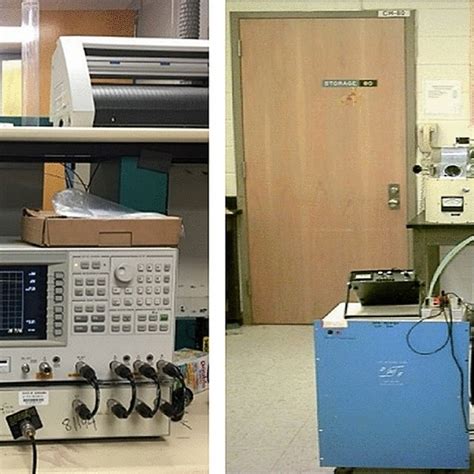 A Set Up For Shielding Effectiveness Measurement B A Vibrating Sample Download Scientific