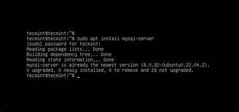Ravi Saive On Linkedin How To Install Mysql Server On Ubuntu 2204