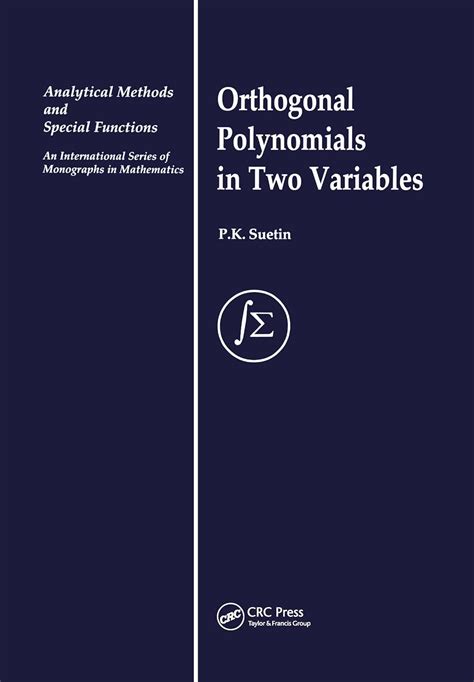 Amazon Orthogonal Polynomials In Two Variables Analytical Methods