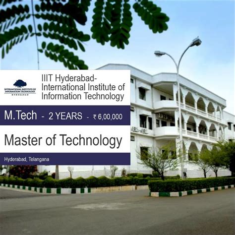 Mtech In Cse At Iiit Hyderabad International Institute Of