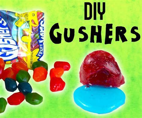Homemade Gushers Candy 7 Steps With Pictures Instructables