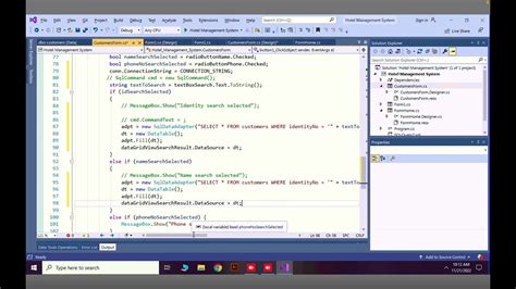 How To Search Data From Sql Database And Retrieve Show Those Data In Datagridview In Visual C