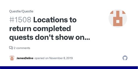 locations to return completed quests don t show on map · issue 1508 · questie questie · github