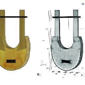 The Simulation Of The Instrument S Body Using FEM A A Picture Of The Download Scientific