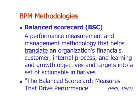 PPT Chapter 3 Business Performance Management BPM PowerPoint Presentation ID 3263996