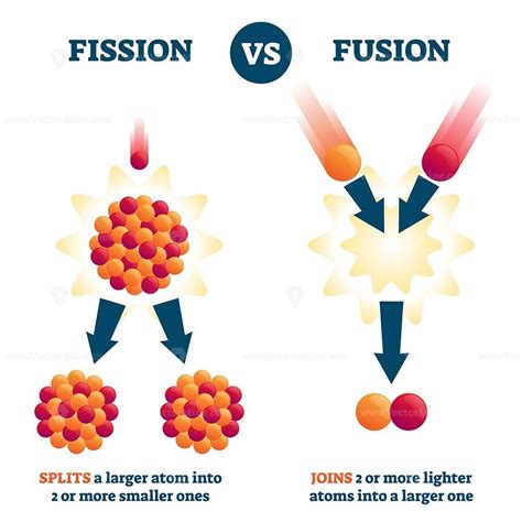 What Is Nuclear Fission Or Fusion Differences Nucleonova Images And Photos Finder