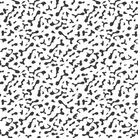 Horizontally And Vertically Seamless Abstract Vector Amorphous Pattern Illustration Isolated On