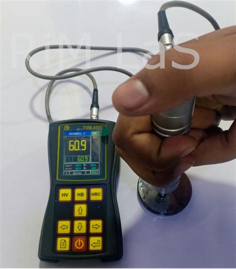 Portable UCI Hardness Tester UCI Hardness Tester No Dent Mark On Job