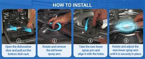 W10803178 Lower Spray Arm Compatible With Maytag