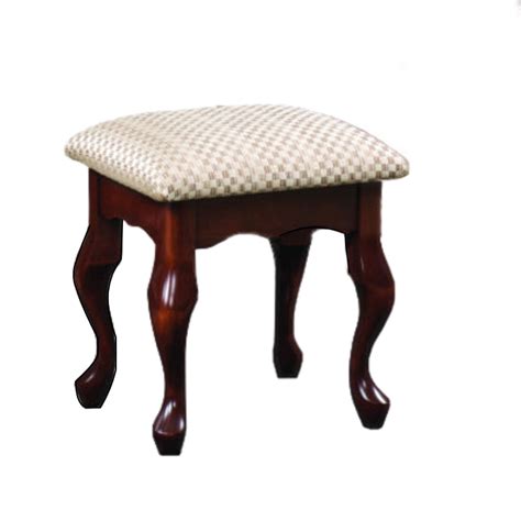 Queen Anne Vanity Stool Country Charm Mennonite Furniture