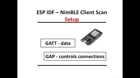 1 Nimble Bluetooth Setup Project For Esp32 In Esp Idf Environment Youtube