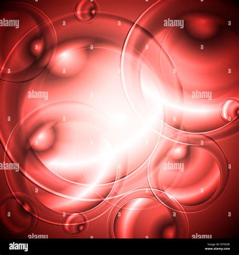 Abstract Technology Design With Circles Stock Photo Alamy