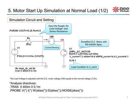Simple Model Of Dc Motor Using Ltspice Pdf