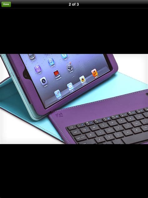 Aduro IPad Mini Case With Removable Bluetooth Keyboard In Addition To Protecting IPad Minis From