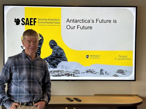 Mouse Free Marion Project Patron Professor Steven Chown Faa Receives